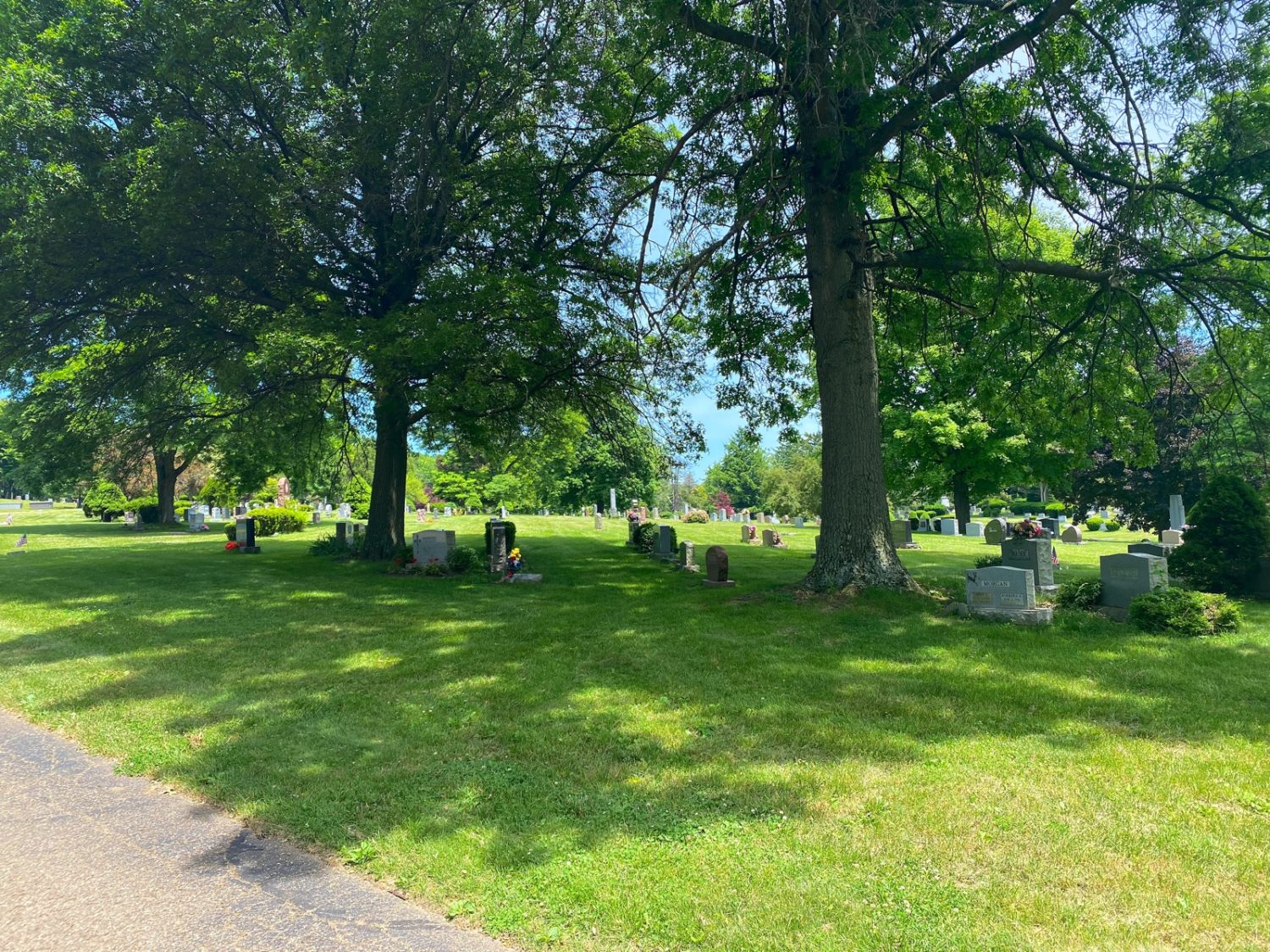 North Lawn Cemetery in Canton, Ohio