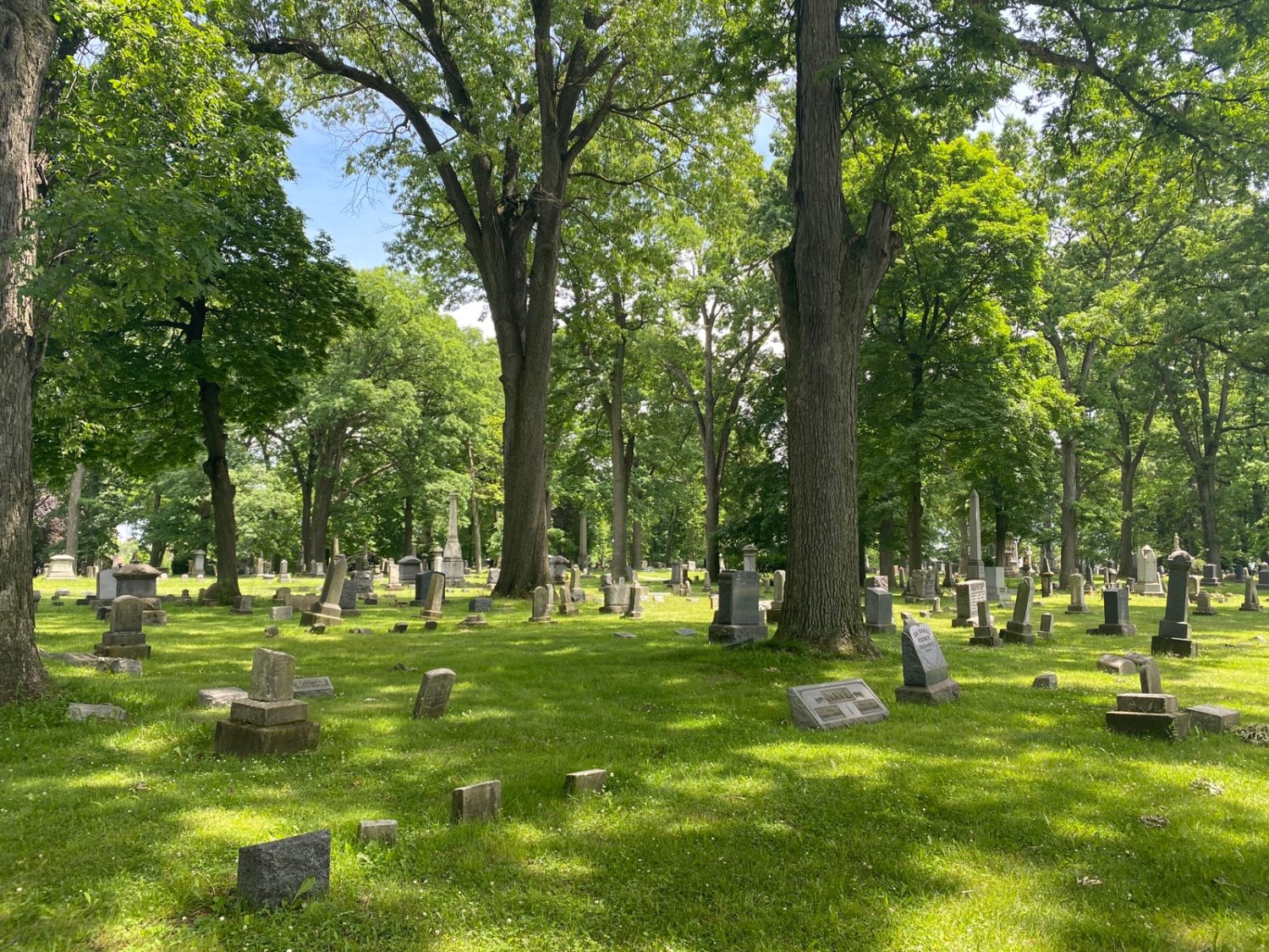 West Lawn Cemetery in Canton, Ohio