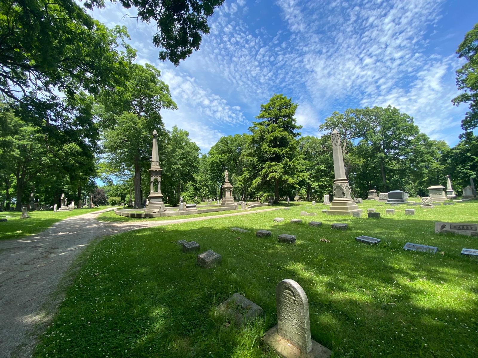 West Lawn Cemetery in Canton, Ohio