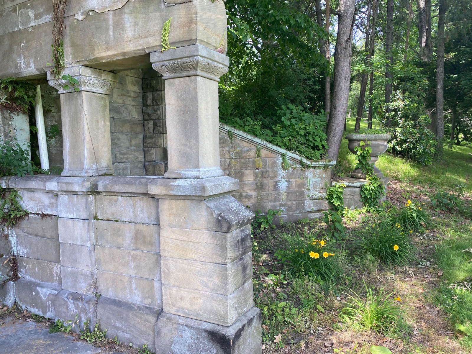 William McKinley’s First Resting Place at West Lawn Cemetery